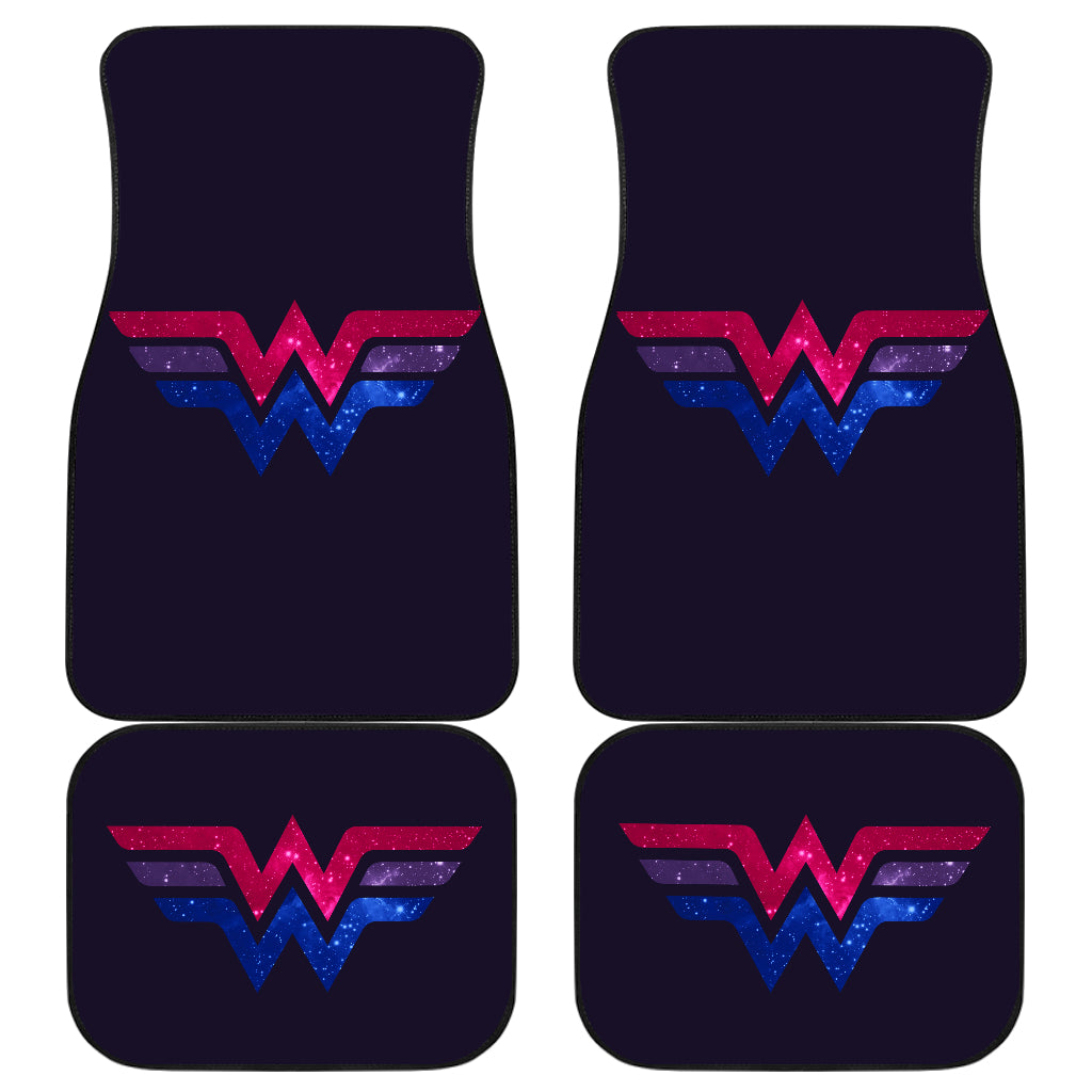 Wonder Woman Logo Dc Comics 2 Car Floor Mats Custom Car Accessories Car ...
